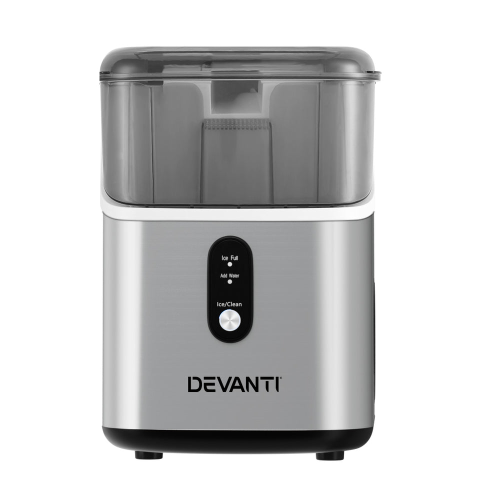 Devanti Ice Maker Machine 15kg Nugget Ice Cube – Lights On Site
